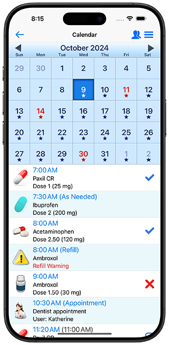 Pill Reminder - An app that helps you remember to take your medications ...